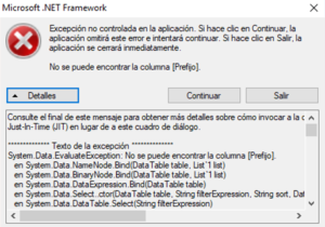Error de prefijo MiAdminXML - ComputoContable - Soporte